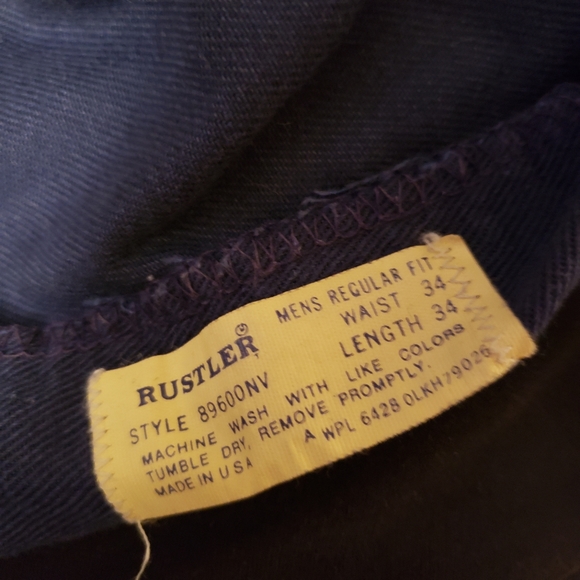 Rustler | Pants | Vintage Like New Rustler Navy Pant Regular Fit Pant ...